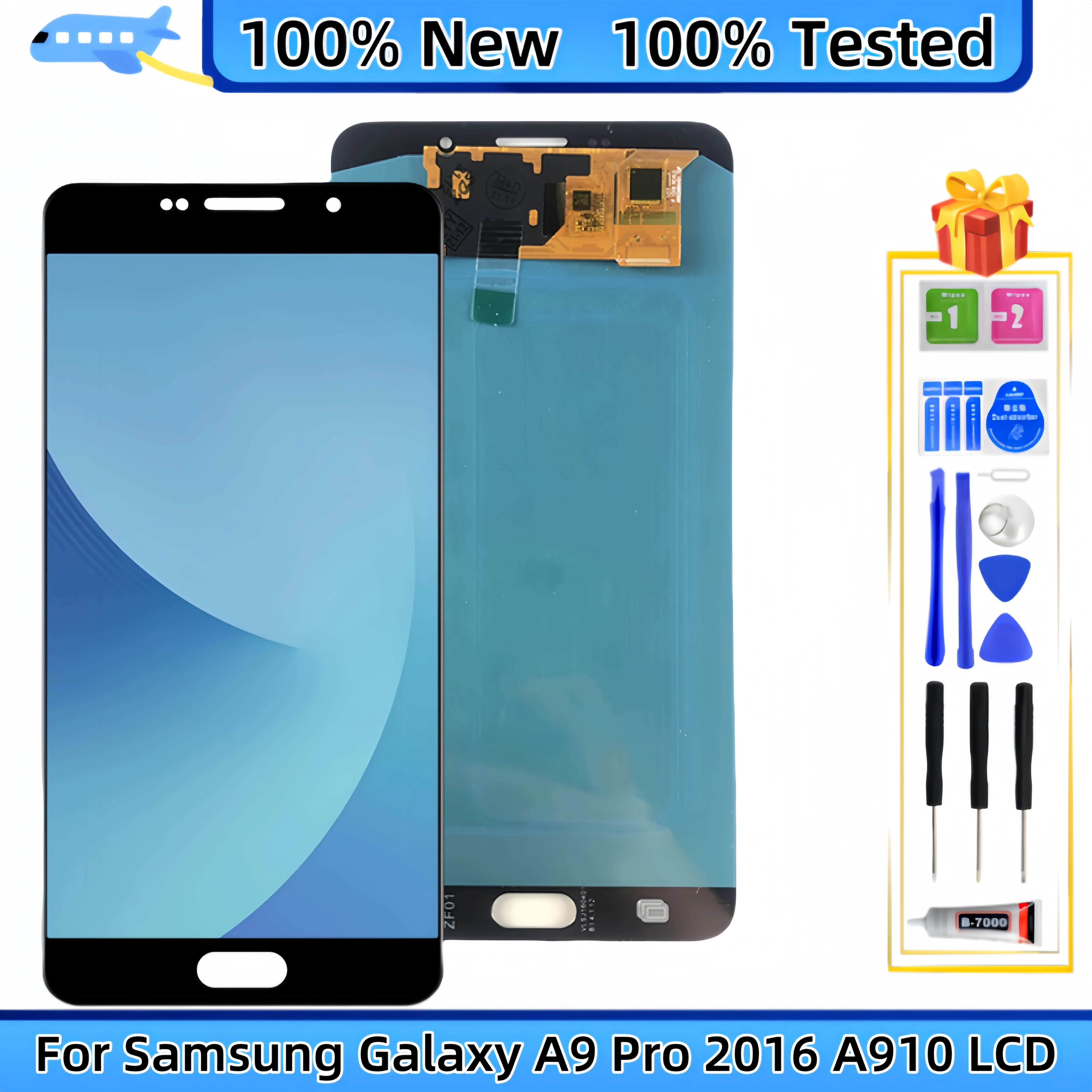 For-Samsung-Galaxy-A9-Pro-2016-A910-SM-A910F-SM-A9100-LCD-Display-Touch ...