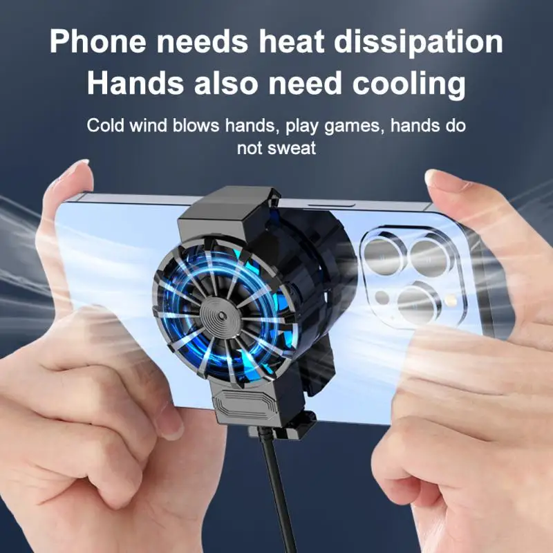 Mobile-Phone-Cooler-X16-Universal-Cellphone-Cooling-Fan-Radiator-for ...