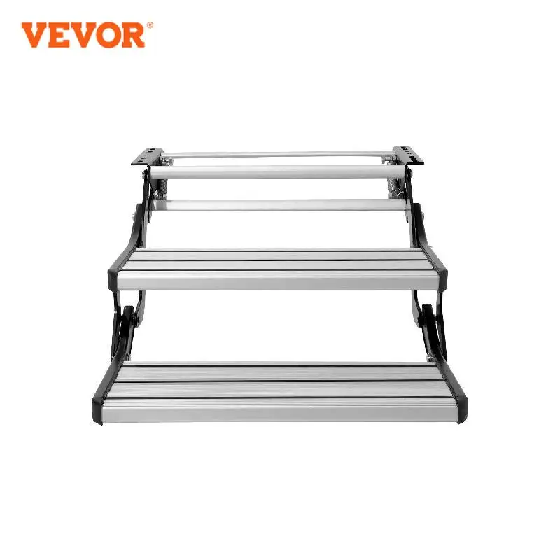 VEVOR-RV-Steps-2-Step-Manual-Retractable-RV-Stairs-Foldable-440-LBS ...