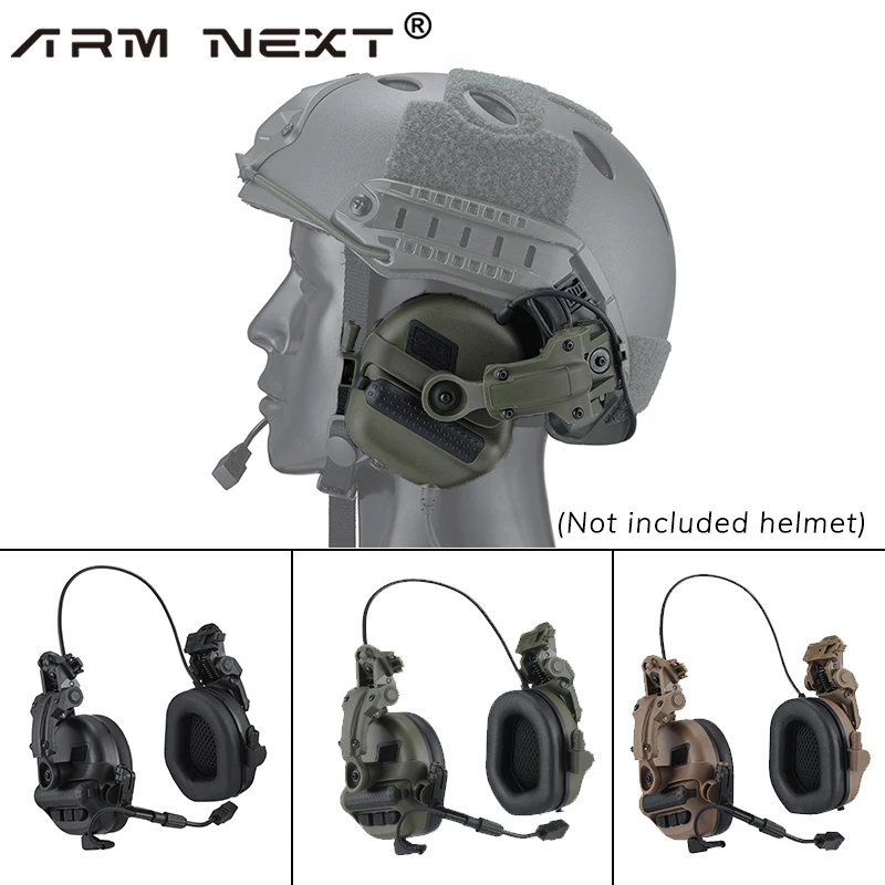 ARM-NEXT-Army-Shooting-Earmuffs-Tactical-Helmet-Headset-Electronic ...