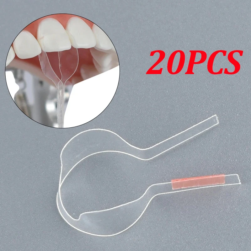 20Pcs-Dental-Twin-Anterior-Matrices-Self-Adhesive-Transparent-Sectional ...