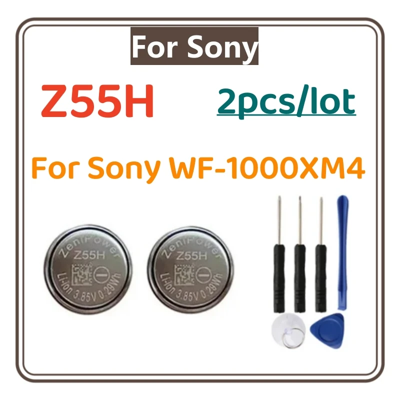2pcs-Z55H-ZeniPower-replacement-CP1254-1254-for-Sony-WF-1000XM4-XM4 ...