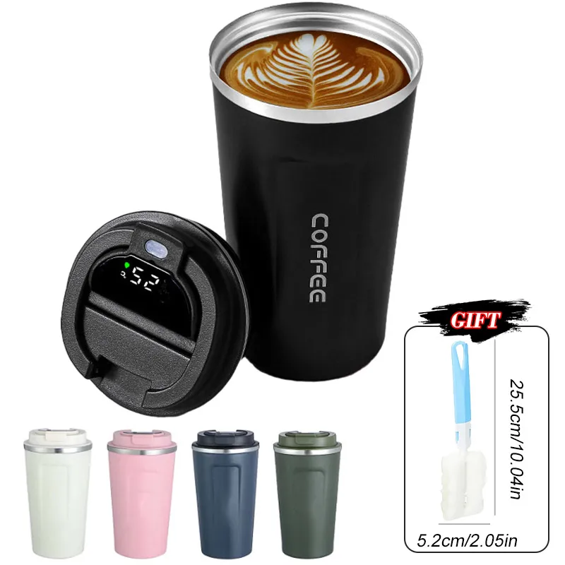 510ML-Intelligent-LED-Temperature-Display-Stainless-Steel-Coffee-Cup ...