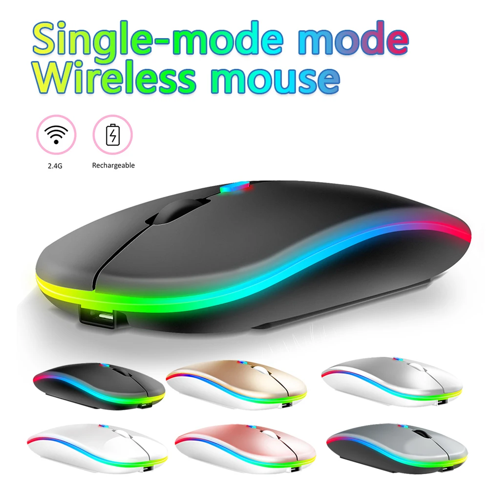 2-4G-Silent-Mouse-Wirelesss-Rechargeable-LED-Backlit-Mouse-Gamer ...