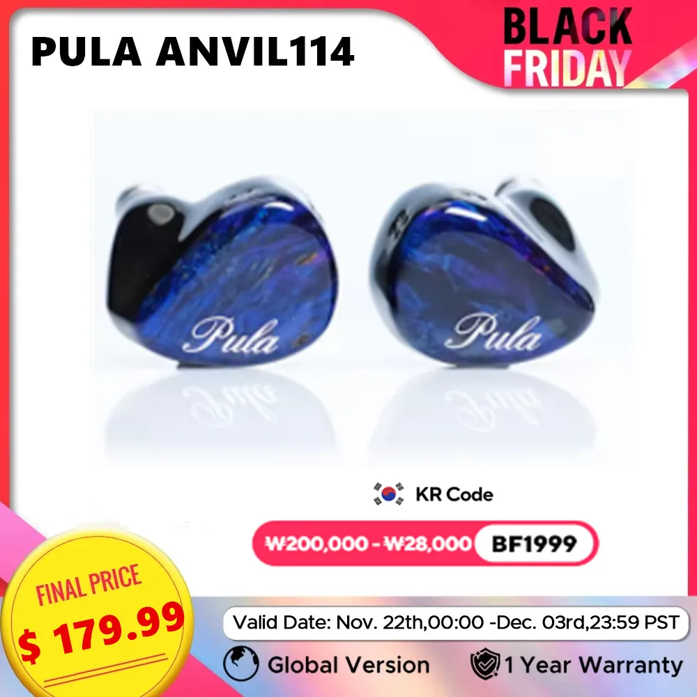 PULA-ANVIL114-1DD-1BC-4BA-Controladores-Auriculares-intrauditivos-con ...