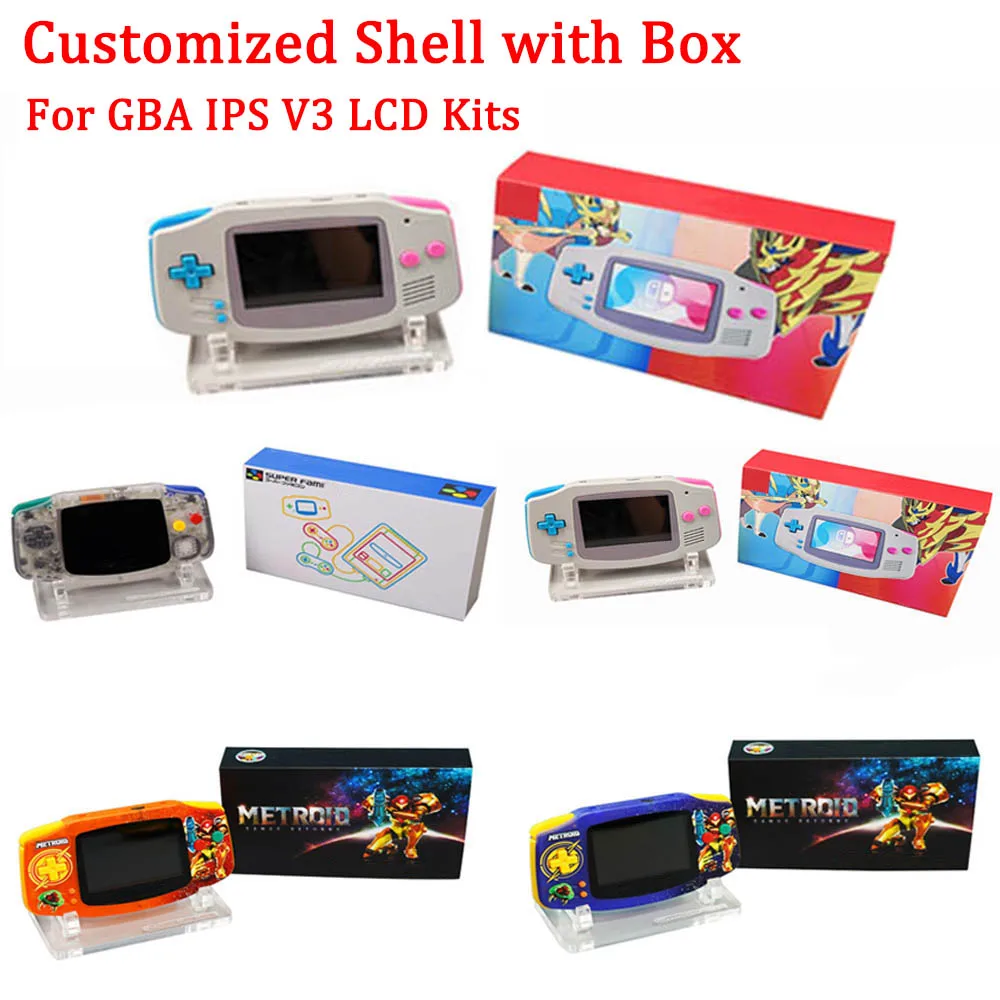 New-Gift-Customized-Theme-Box-Houing-Shell-for-GameBoy-Advance-GBA-Pre ...
