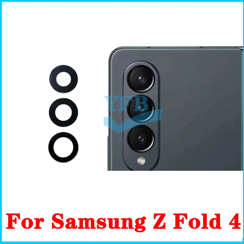For-Samsung-Galaxy-Z-Fold-2-3-4-5G-Back-Rear-Camera-Glass-Lens-With ...