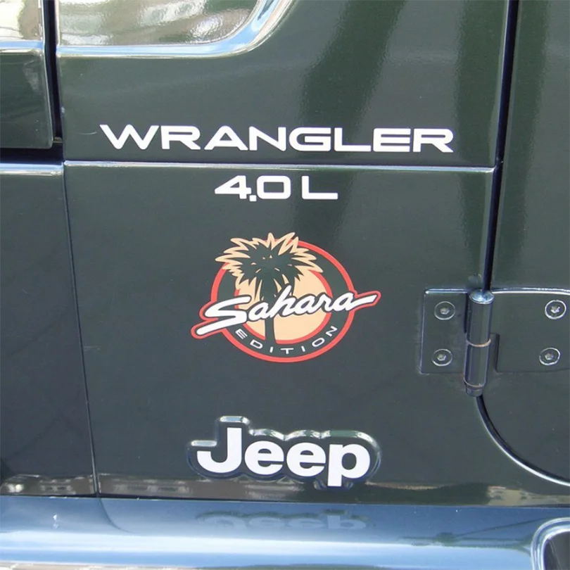 Jeep Wrangler Sahara Logo