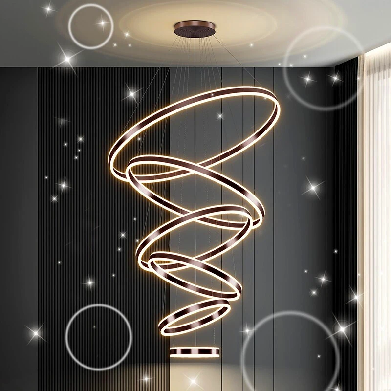 Ring Pendant lamp Chandeliers for dining room pendant lights hanging ...