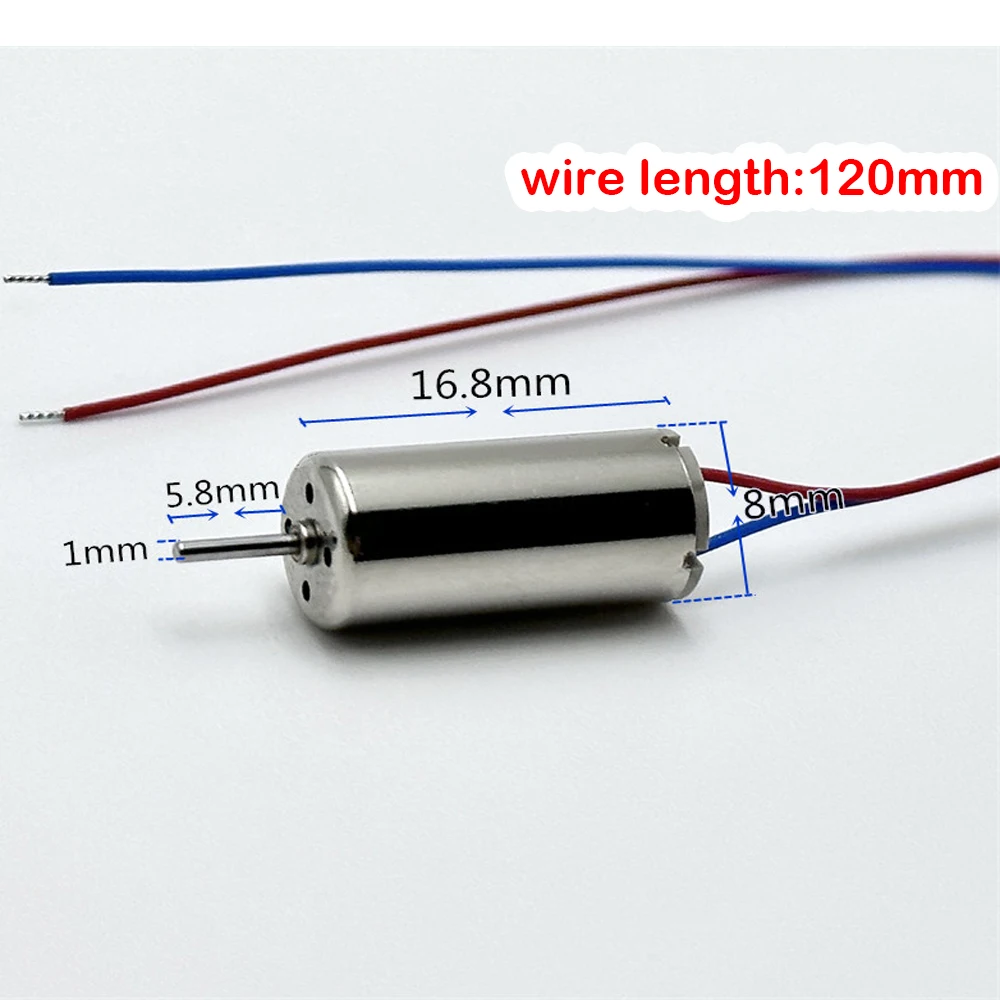 Mini-816-8mm-16mm-Coreless-Motor-DC-3-7V-55000RPM-High-Speed-Coreless ...