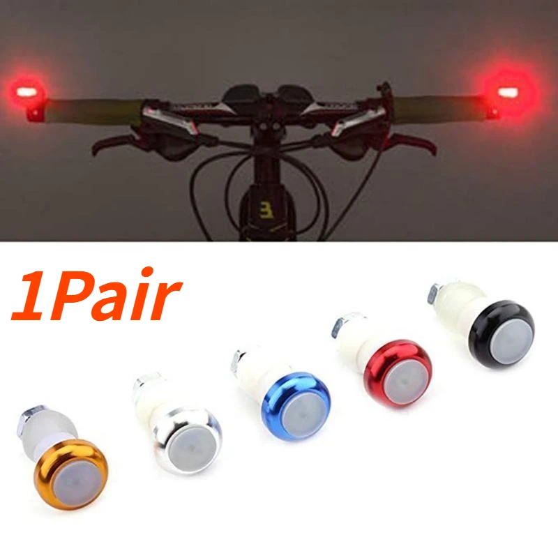 1Pair-Bike-Handlebar-Light-Bicycle-Cycling-Turn-Signal-LED-Handlebar ...