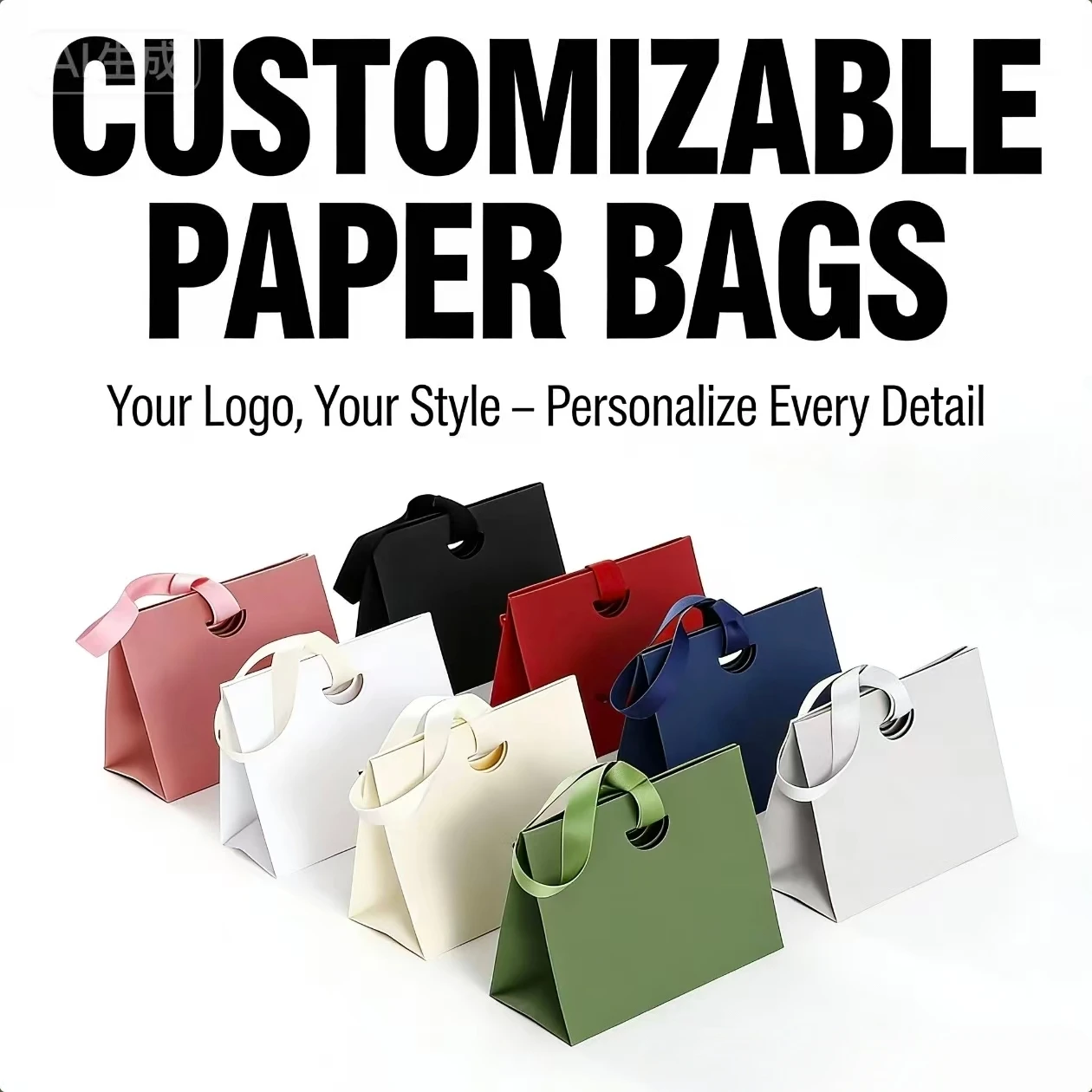 Custom High Quality Paper Tote Exquisite Jewelry Gift Bags With Handles ...