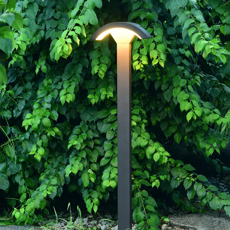 Modern Minimalist Outdoor Waterproof LED Lawn Lamp 85~265V Villa Garden ...