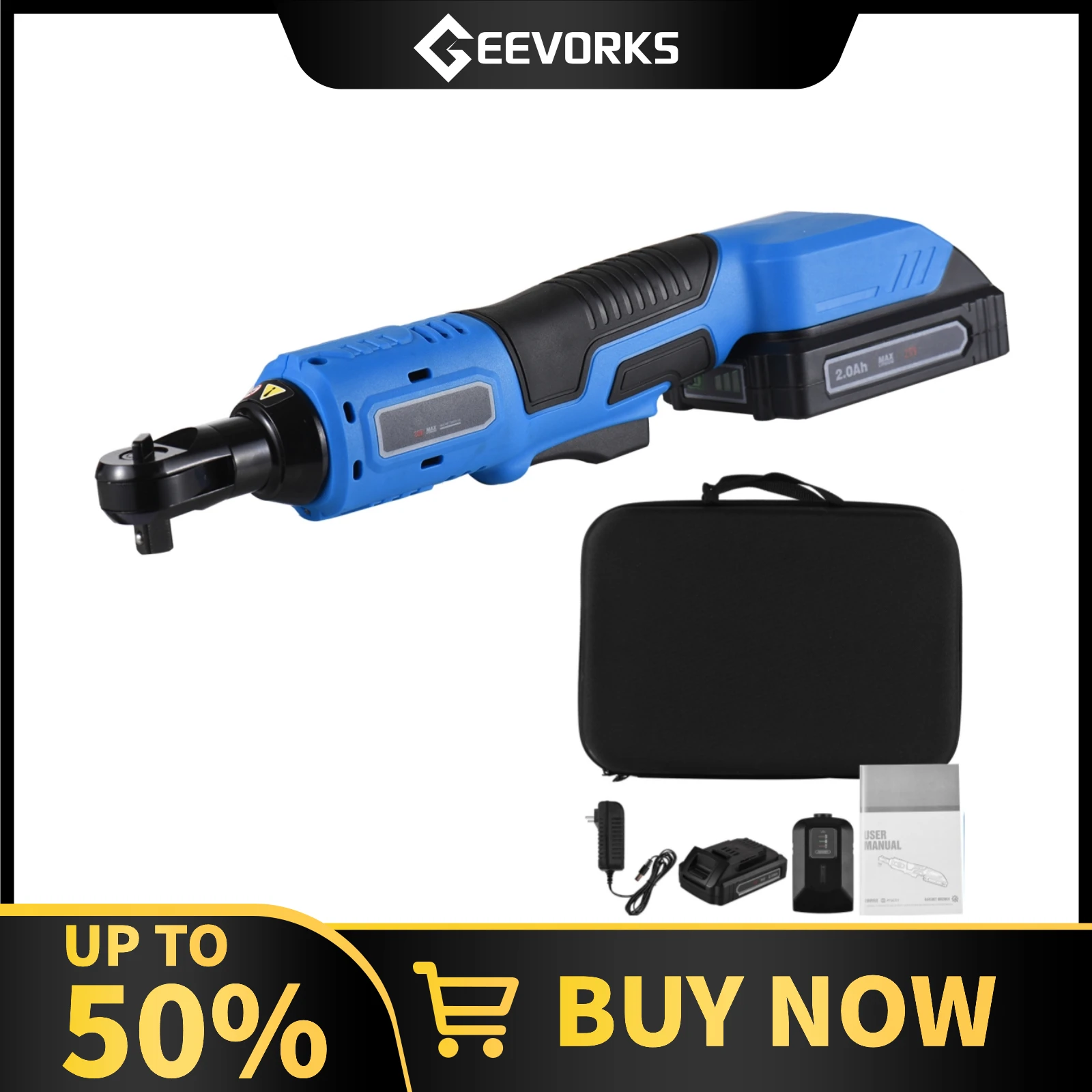 Geevorks-Llave-de-trinquete-el-ctrica-de-20V-llave-inal-mbrica-de-3-8 ...