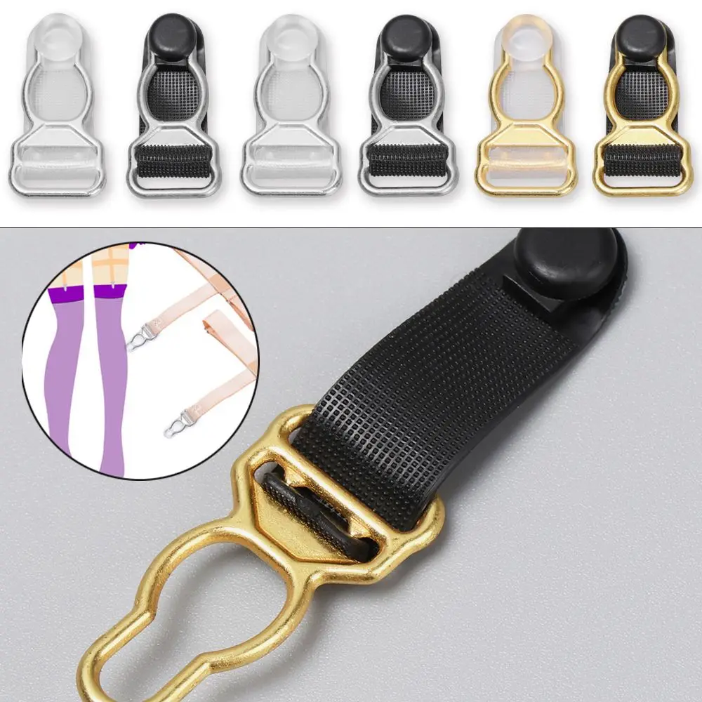 10pcs-10-12mm-Plastic-Black-Corset-Leg-Garter-Belt-Clip-Hooks-Suspender ...