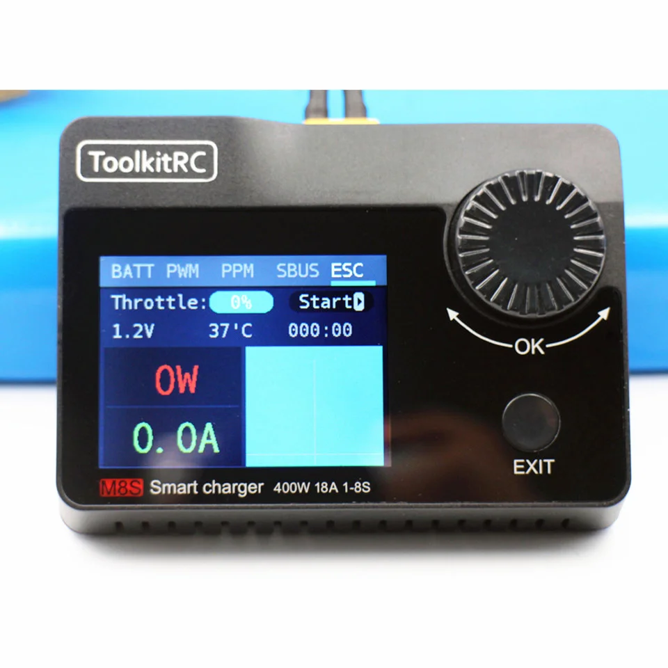ToolkitRC-M8S-Multifunctional-Balance-Charger-2-8S-2-4inch-Screen-for ...