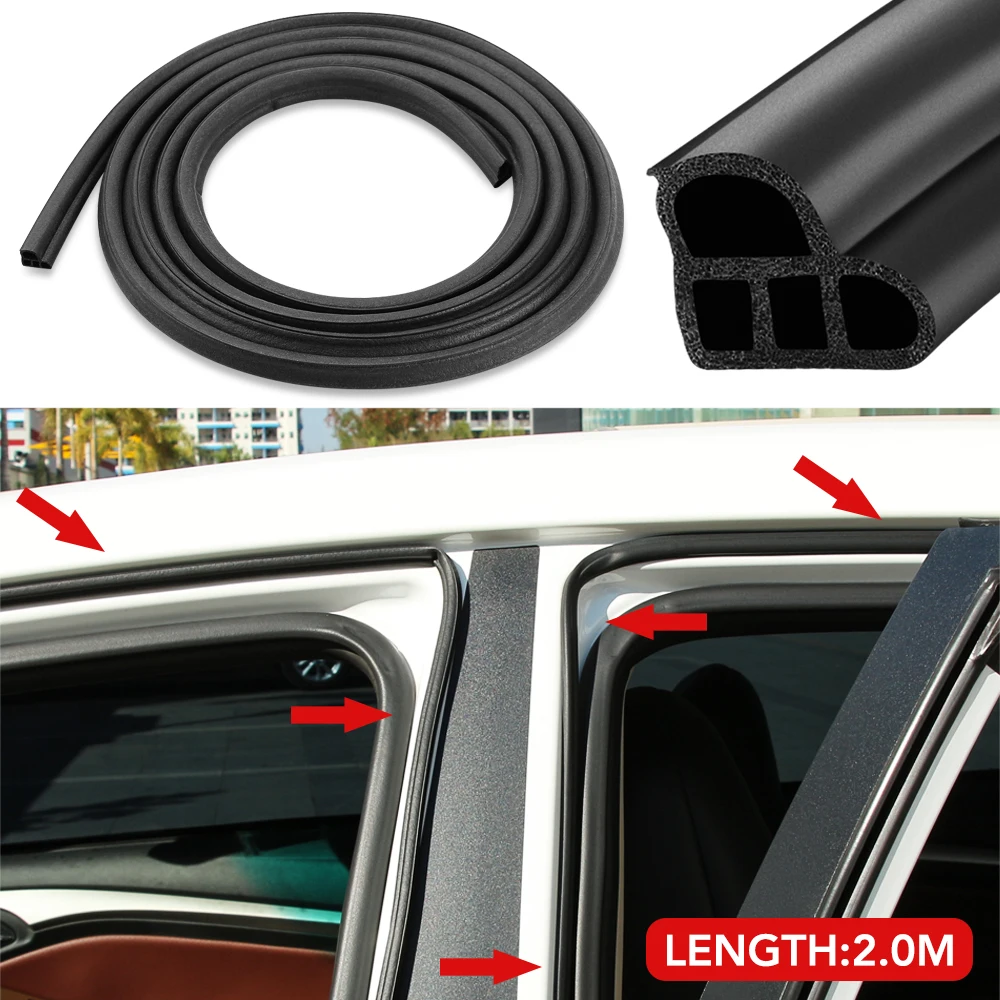 2M-Car-Door-Rubber-Seal-Strip-L-type-For-Mini-One-Cooper-R50-R52-R53 ...