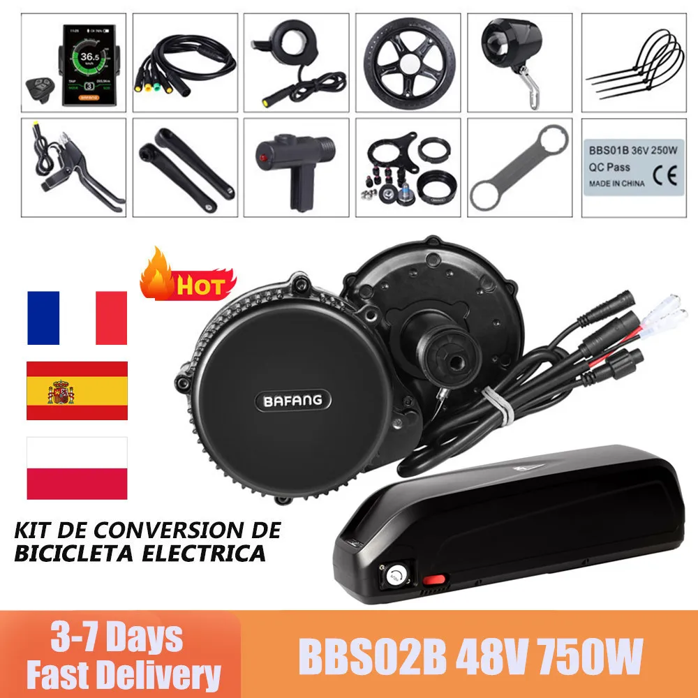 Bafang-BBS02B-BBS02-48V-750W-Mid-Drive-Motor-8fun-Electric-Bike-Ebike ...