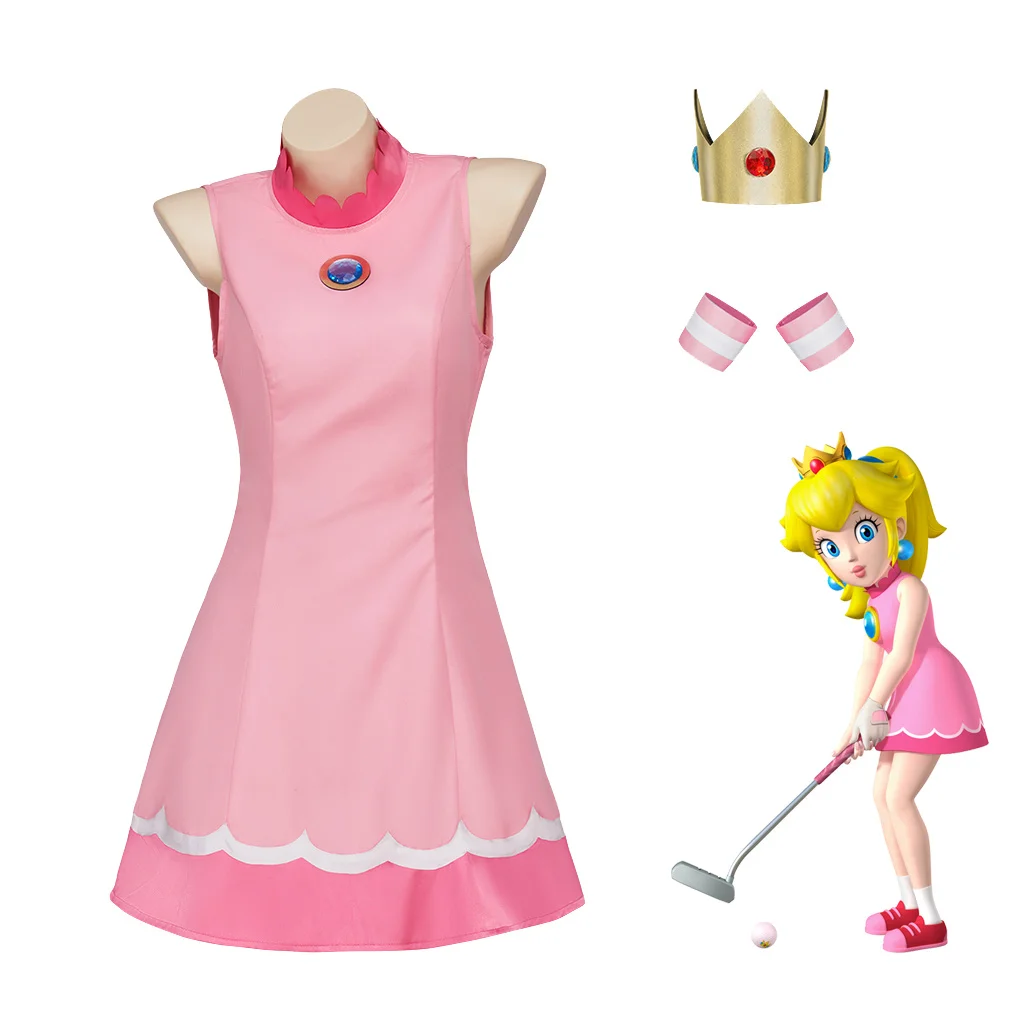 Princess Peach Sports Outfit