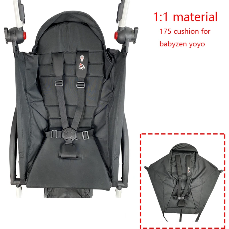 Baby Stroller Cushion Seat For Babyzen yoyo2 yoya Stroller 175 Degrees ...