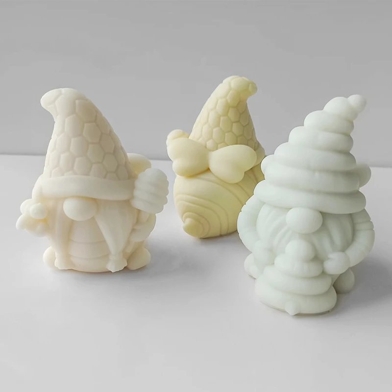 3D-Bee-Dwarf-Silicone-Mold-DIY-Creative-Aromatherapy-Candle-Handmade ...