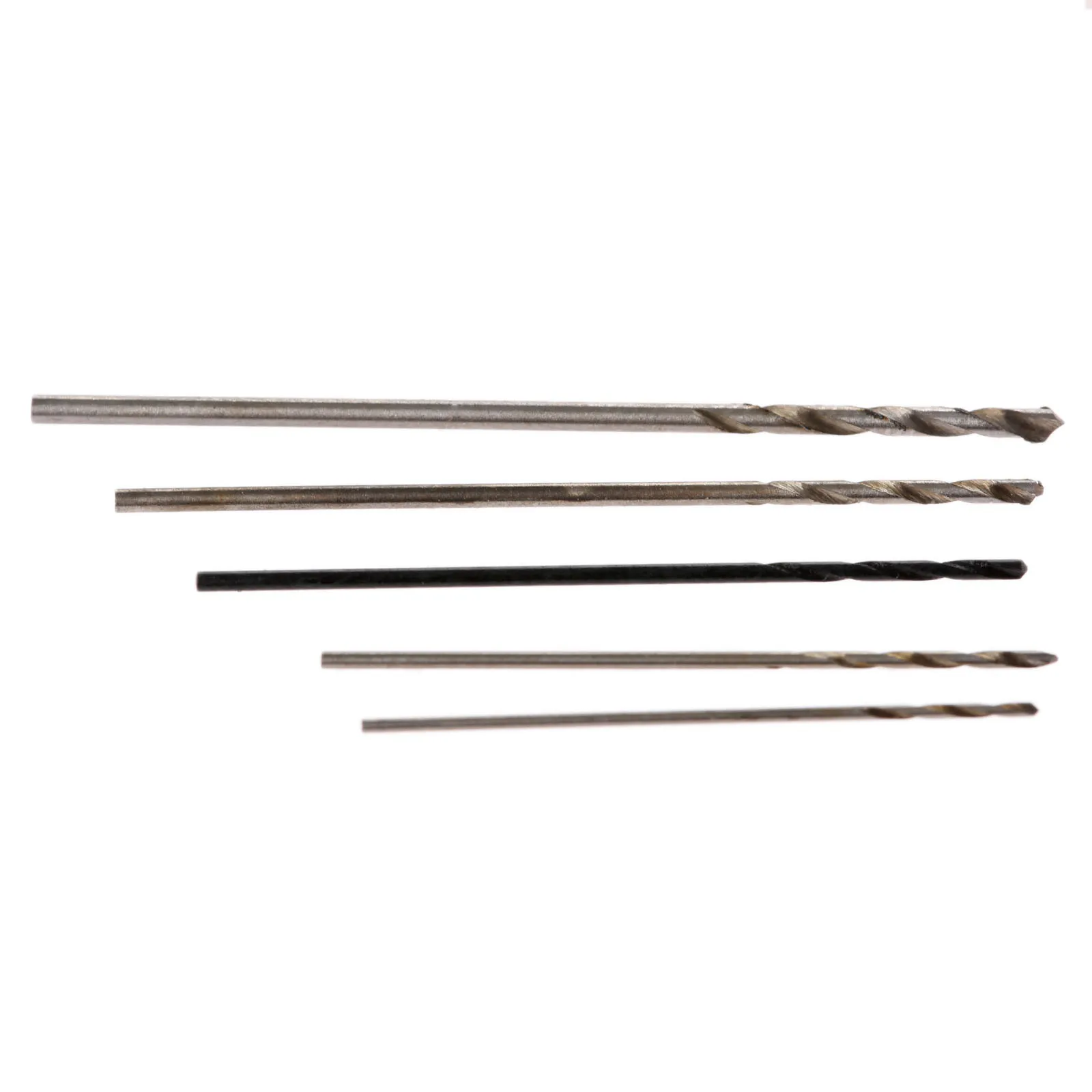 10Pcs 0.5-3.5mm Micro Straight Shank Twist Drill Bits Set Heat ...
