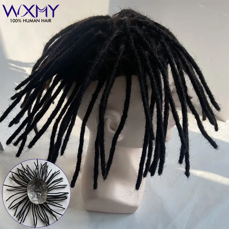 Dreadlock-Toupee-For-Men-Double-Knots-Skin-Base-Male-Hair-Prosthesis ...