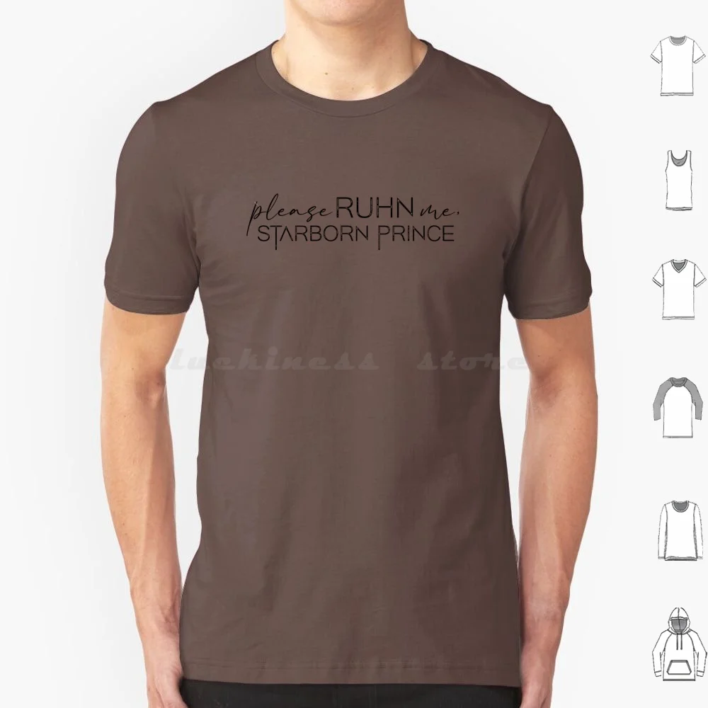 Please Ruhn Me-Camiseta con licencia oficial para hombres, mujeres y ...
