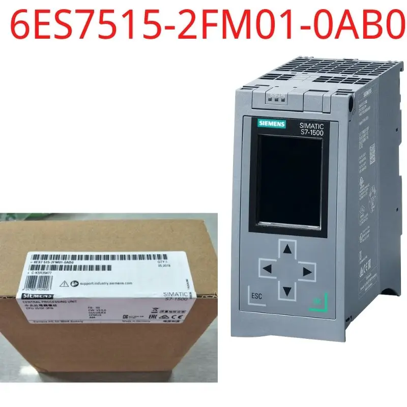 6ES7515-2FM01-0AB0 nuevo S7-1500F SIMATIC, CPU 1515F-2 PN, unidad de ...