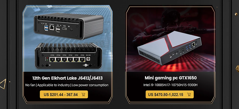 2023 Mini Gamer PC 12th Gen Intel i9 12900F i7 12700F Nvidia RTX 3060 ...