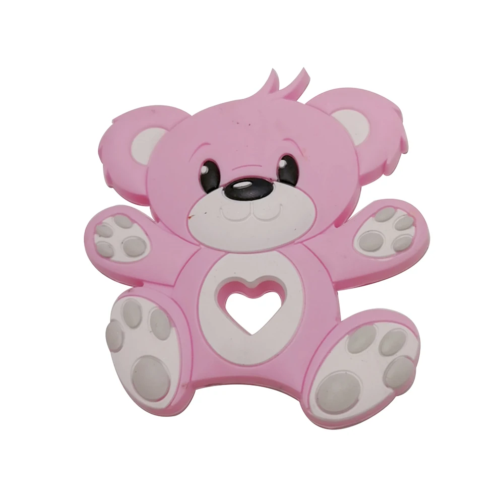 BPA Free 1pc Bear Silicone Baby Teether Rodent Baby Teething Toys ...
