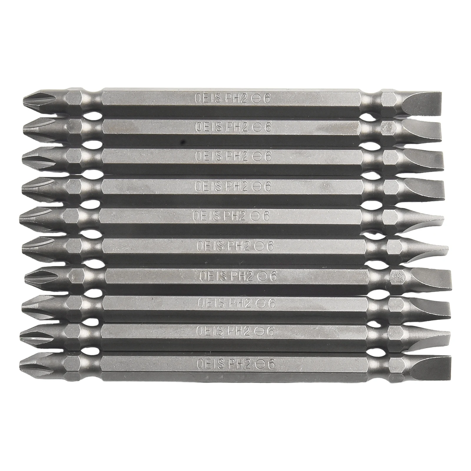 10pcs-Screwdriver-Bits-Magnetic-Cross-Slot-Drill-Bit-PH2-6mm-Metric ...