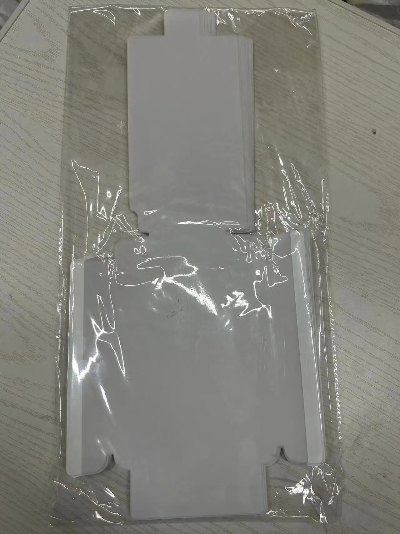 100pcs/lot Plastic Seal Factory Film Screen Protector Stickers Form1 M2 ...