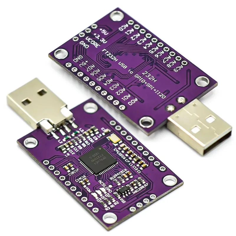 MCU-FT232H-Multifunction-High-Speed-USB-to-JTAG-UART-FIFO-SPI-I2C ...