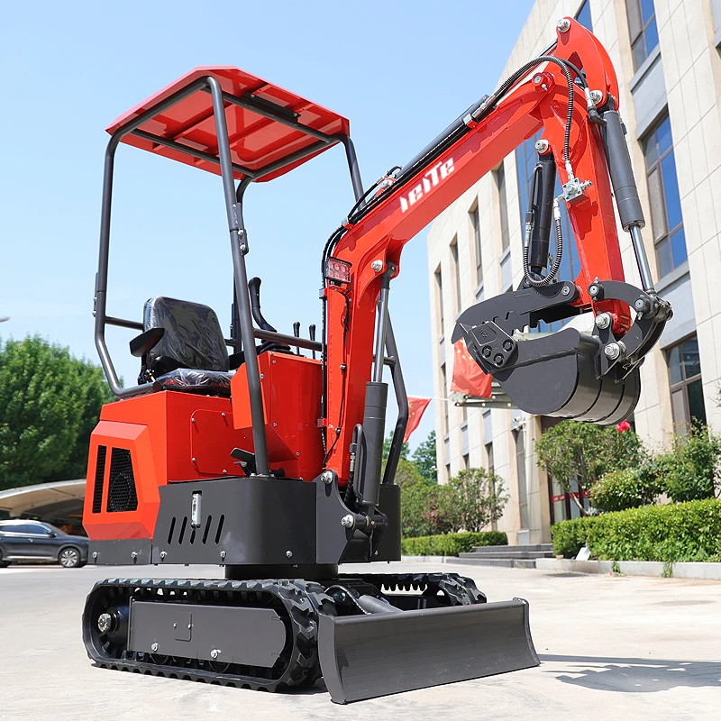 Mini-Digger-Farm-Excavator-Minibagger-Earthmoving-Machinery-Excavadora ...