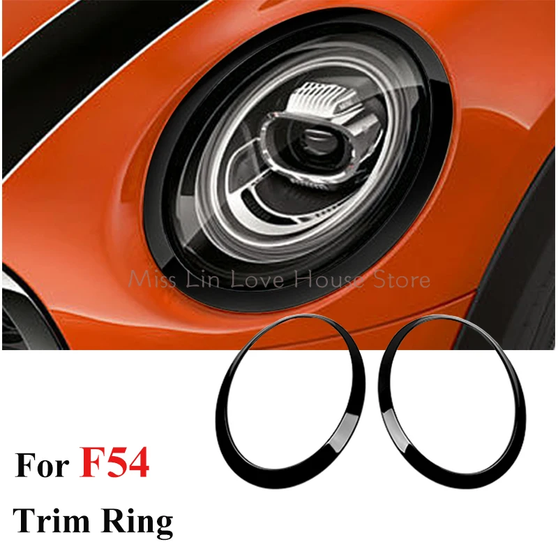 Car Eyebrow Headlight Taillight Frame Rear Lamp Ring Cover Case Loop ...