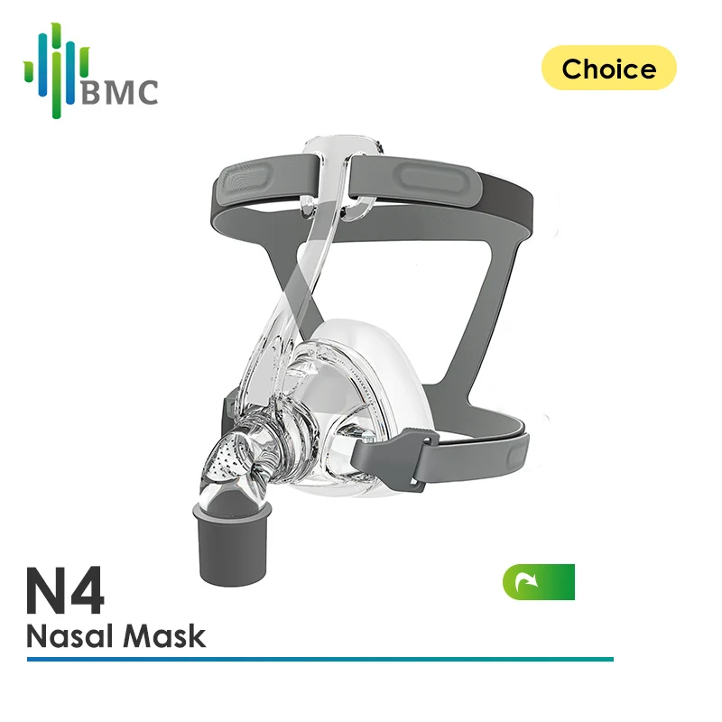 BMC-N4-M-scara-Nasal-com-Chapelaria-M-scara-de-Sono-Adequado-para-CPAP ...