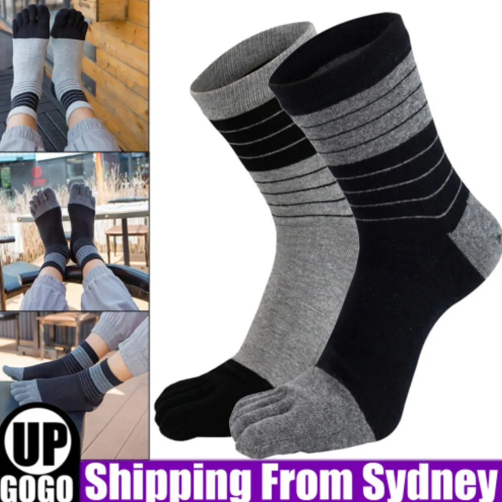 Men Sports socks Cotton Five Finger Sock High Quality Breathable ...