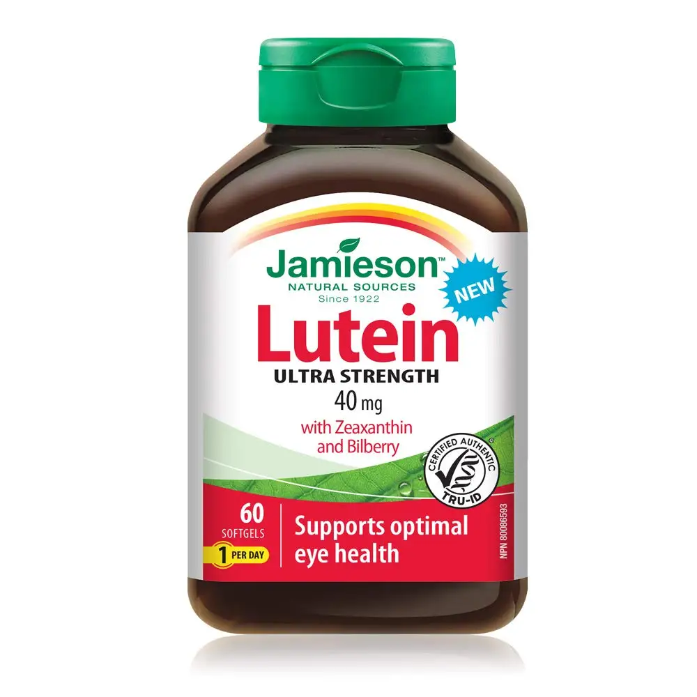 Jamieson-Canada-Lutein-ester-eye-care-capsule-health-supplement-Yueju ...