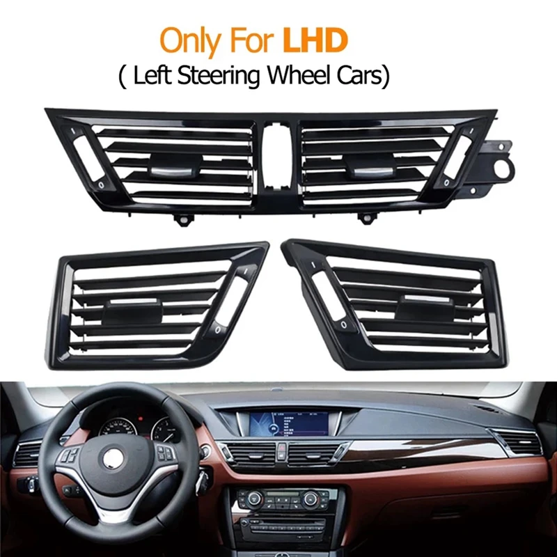 LHD Panel de salida de rejilla de ventilación para coche, embellecedor ...