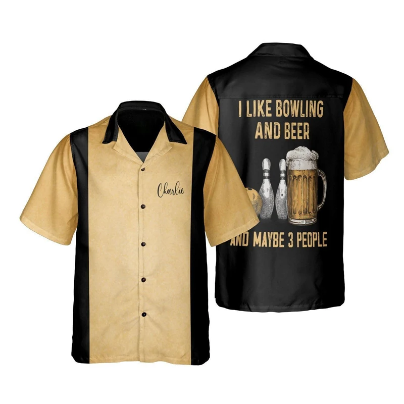 Camisas-gr-ficas-masculinas-de-boliche-vintage-blusas-de-manga-curta ...