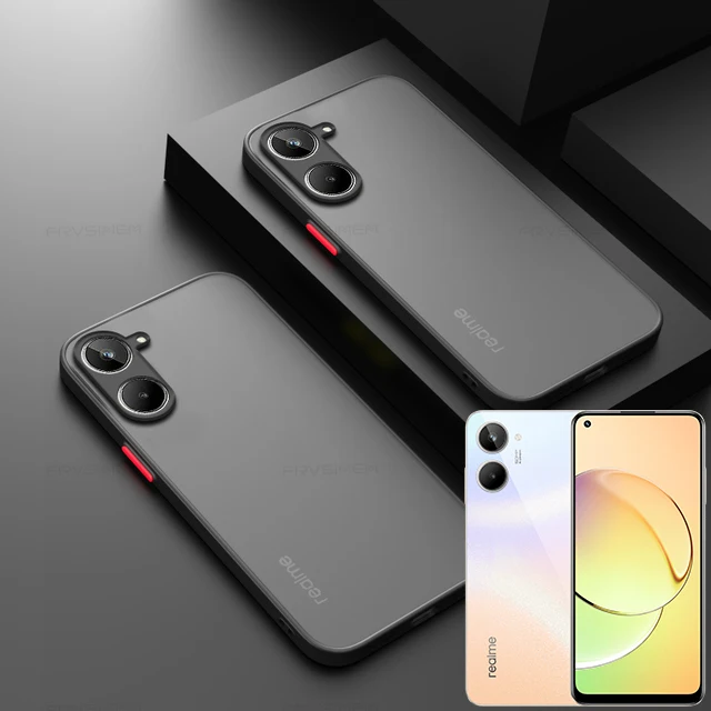 Shockproof Armor Matte Case For Realme 10 4G Realme10 4G Real me 10 6.4 ...