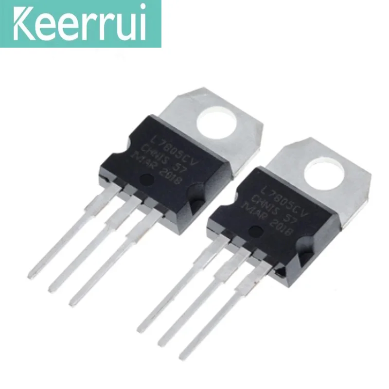 10PCS-L7805-LM7805-7805-TO220-LM7805CV-Brand-New-and-Original-IC ...