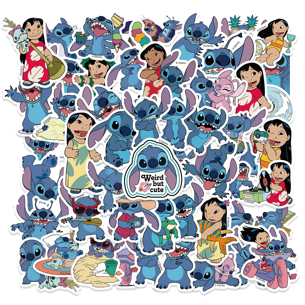 Disney Autocollants de dessin animé CAN o & Stitch pour enfants ...