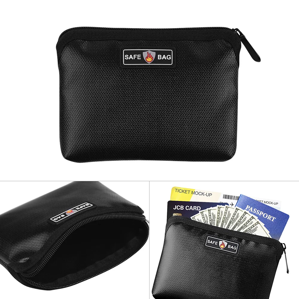 Fireproof Waterproof Document Bags Liquid Silicone Material Heat ...