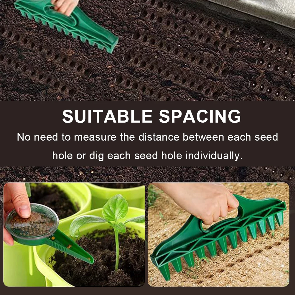 3Pcs-Set-12-Holes-Dial-Sowing-Seeder-Seed-in-Soil-Digger-Planter ...