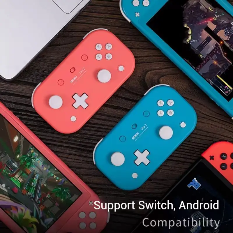 8bitdo-Lite-2-Gamepad-Bluetooth-Wireless-Game-Controller-Joystick-compatible-con-Nintendo-Switch ...