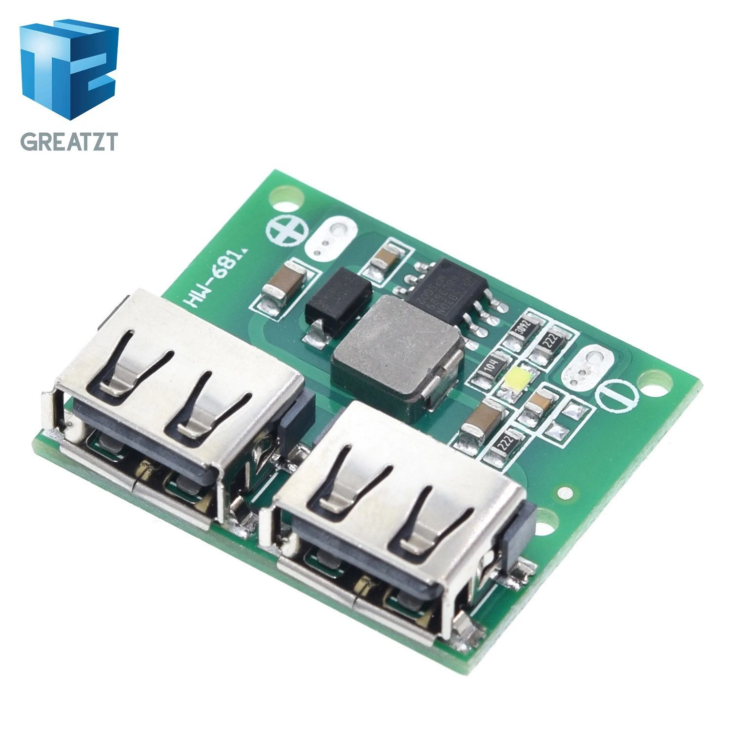 9V 12V 24V to 5V DC DC Step Down Charger Power Module Dual USB Output ...