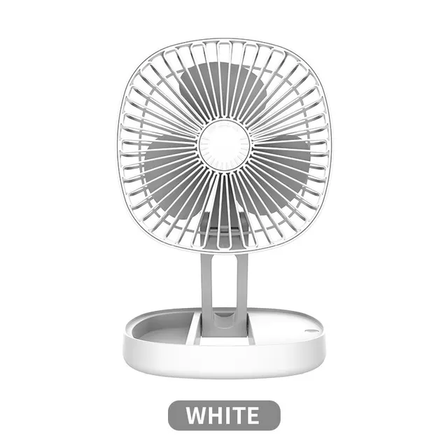 New Summer Desktop Wall Mounted Mini Small Foldable Fan Rechargeable ...