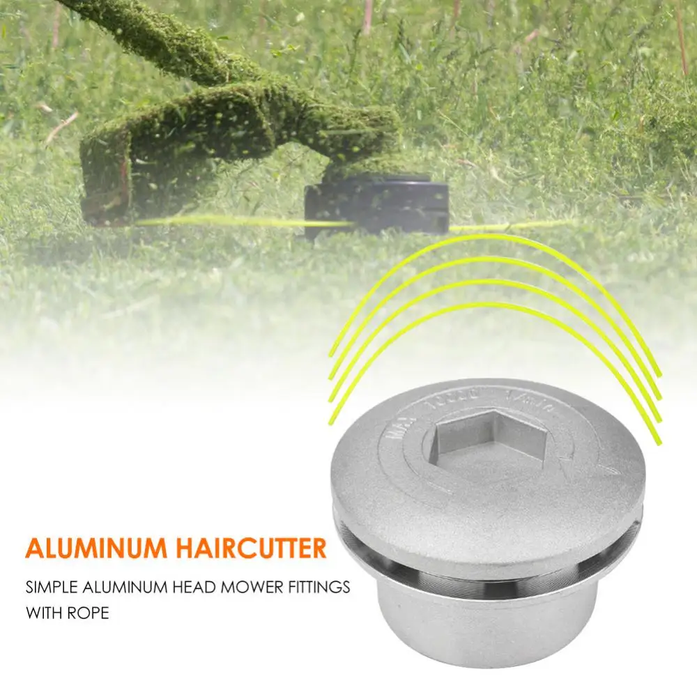 Aluminum-Trimmer-Head-With-Four-String-Set-Universal-Lawn-Mower-Durable ...